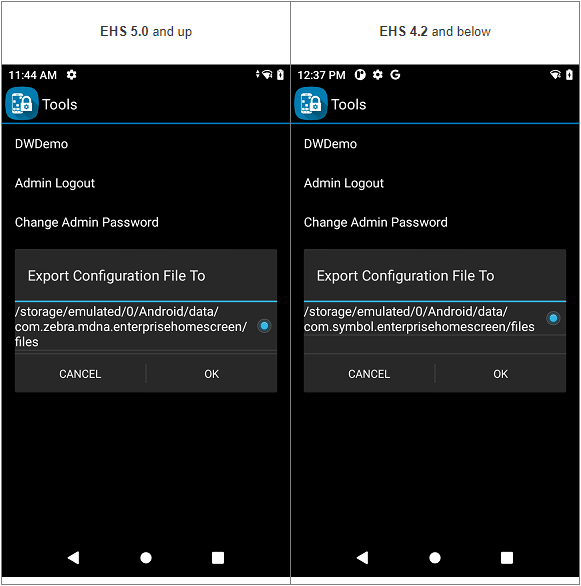 Install and Setup Enterprise Home Screen Using StageNow