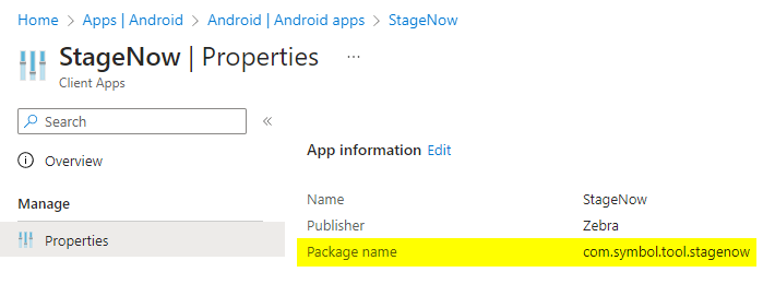 Enable StageNow Application on Android Devices