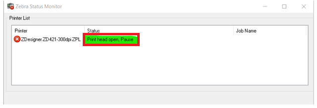 Zebra Status Monitor Installation
