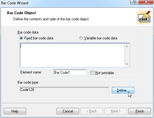 Altering the Barcode Human Readable Fonts and Spacing Using ...