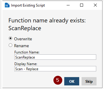 Velocity: script per eseguire la scansione e sostituire le stringhe con ...