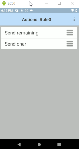 DataWedge Data Formatting: Scan Barcode And Add Suffix and Auto Enter