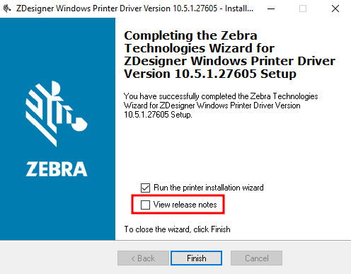 Install Zebra Printers Using ZDesigner Windows Driver v10